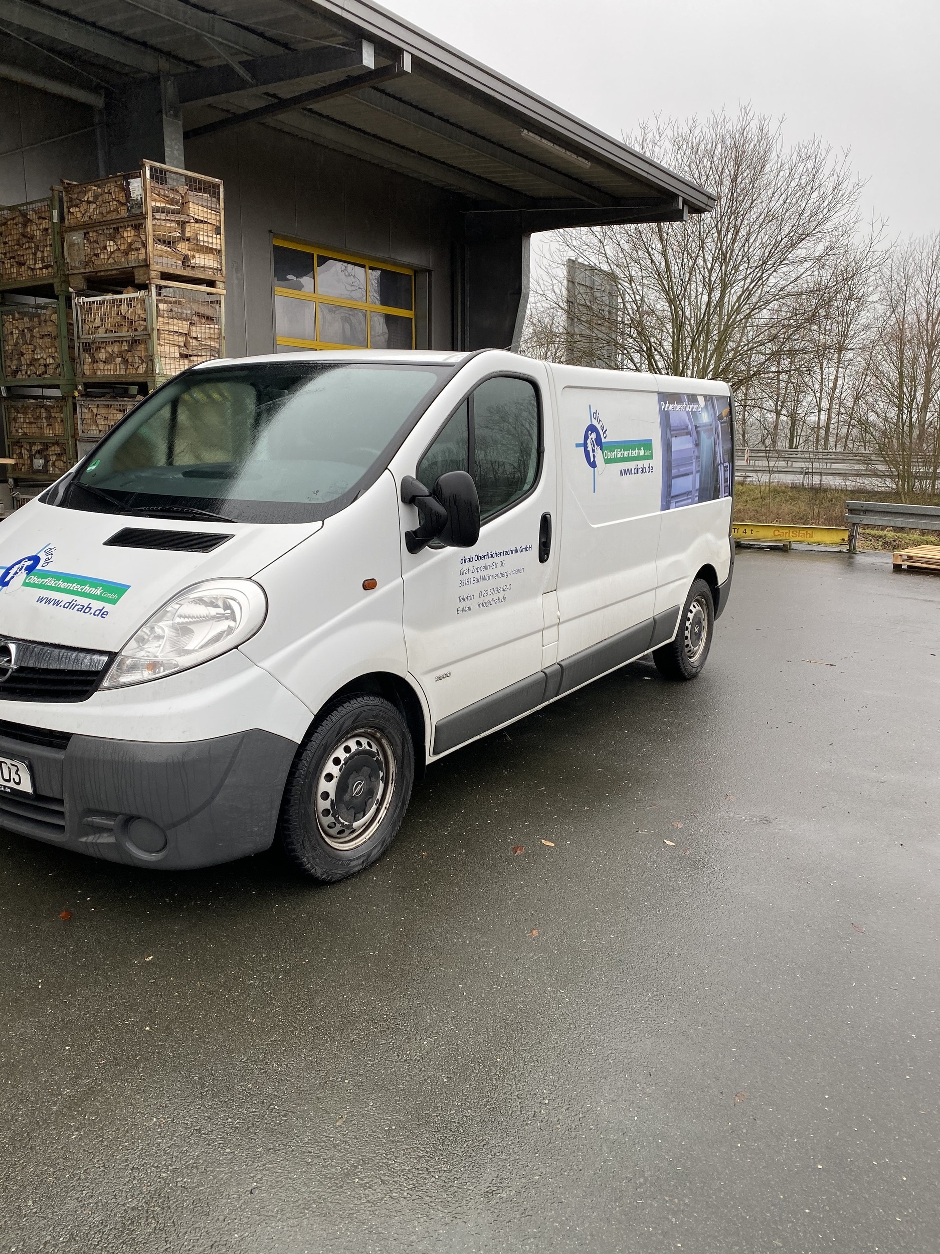 Logistik & Montage - Dirab Oberflächentechnik GmbH